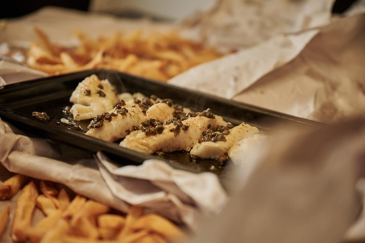 Poached Fish Recipe - Chatham Blue Cod & Chips – Chatham Island Food ...