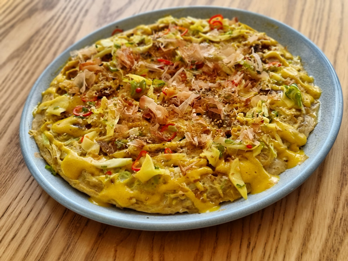 Kina & Kūmara Okonomiyaki Recipe – Chatham Island Food Company